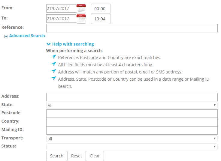 Mailings | Bing Help Centre
