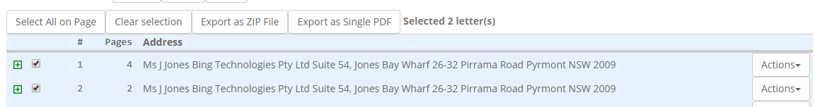 Mailings | Bing Help Centre